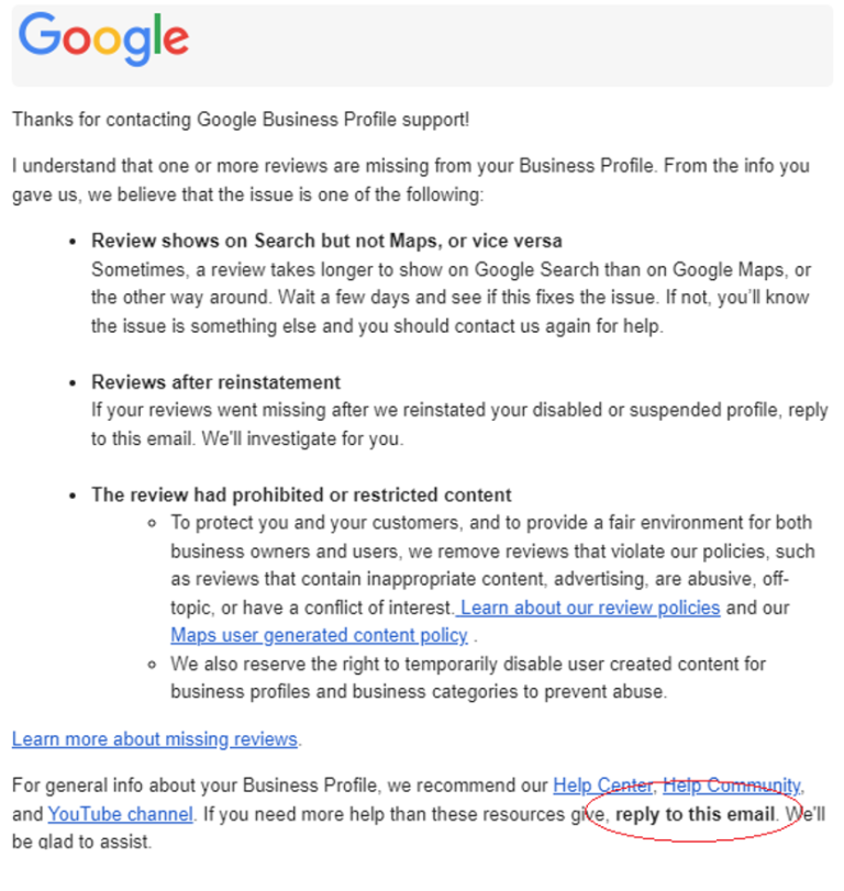 Missing Google reviews (step-by-step how to fix it guide)